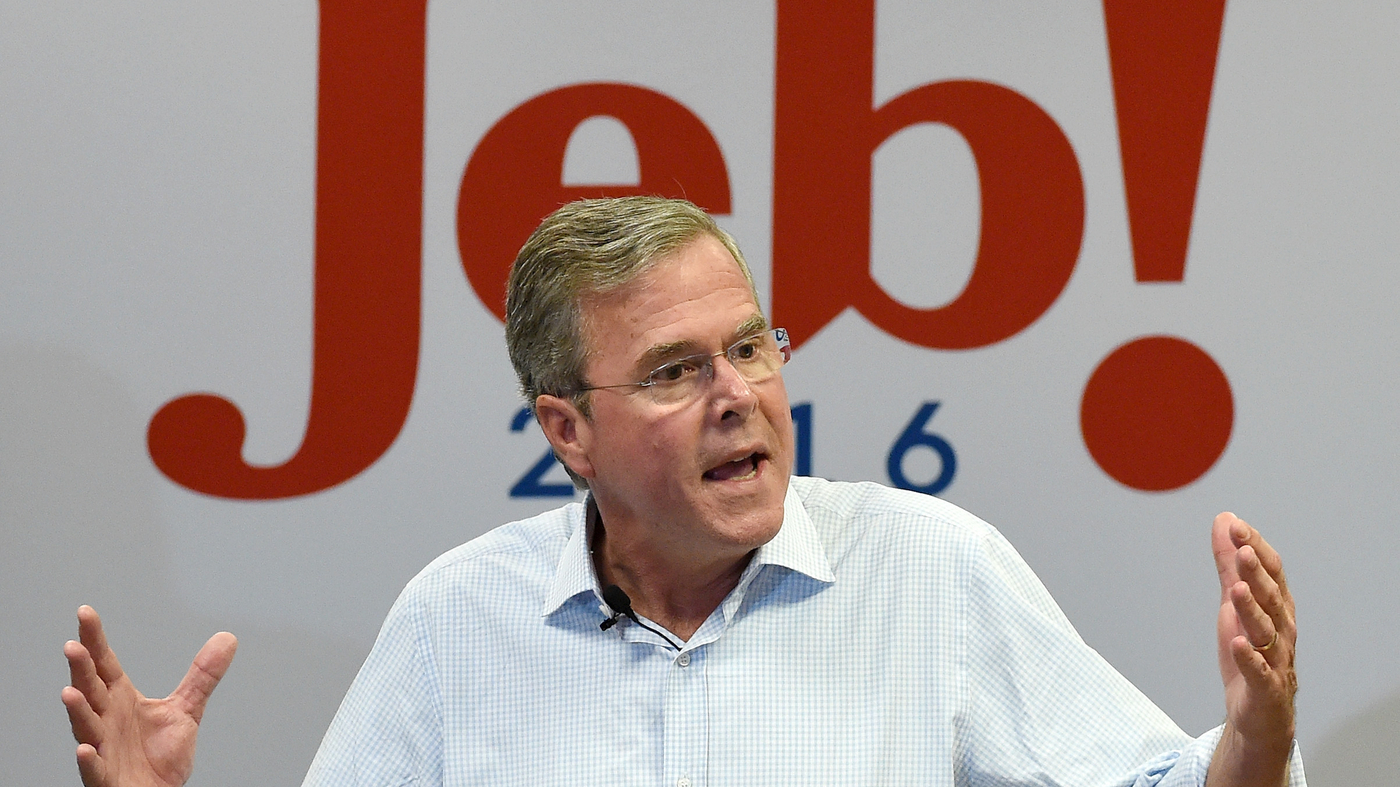 Hear How Energy Policy Helps Bush Put The ! In Jeb! : It's All Politics ...