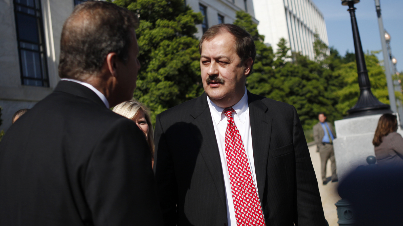 Trial Begins For Former Massey Energy CEO : The Two-Way : NPR