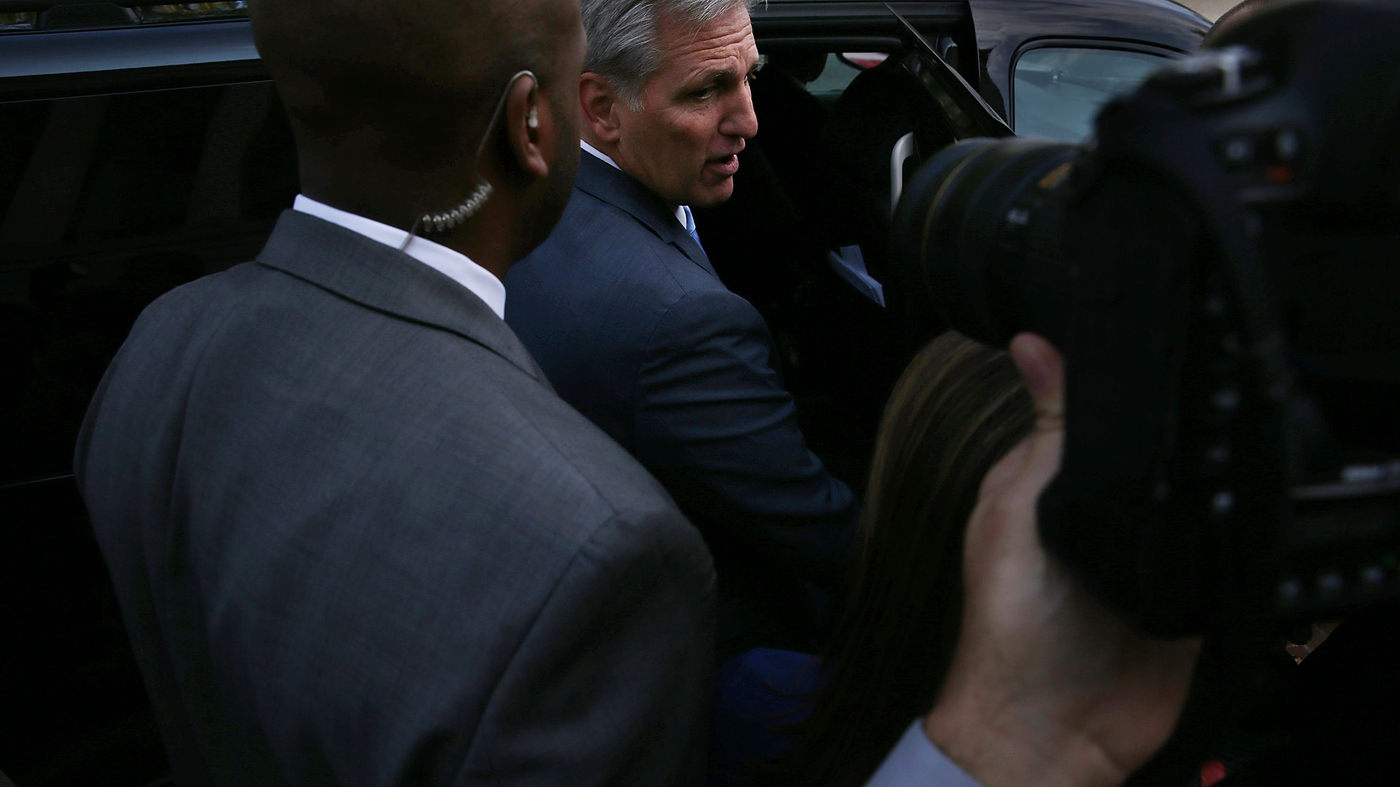 Kevin McCarthy Gone, In 60 Seconds : It's All Politics : NPR