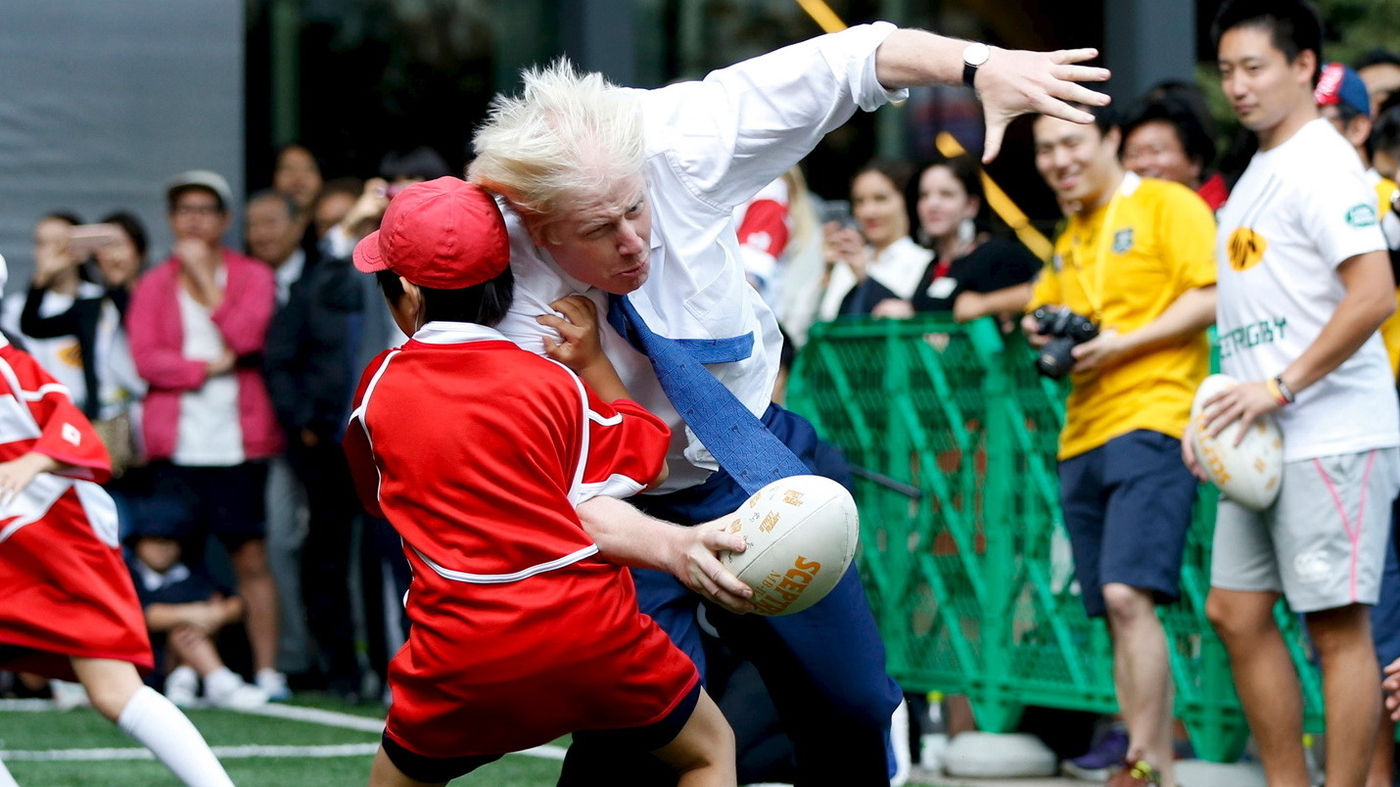 WATCH: Politicians Usually Kiss Kids, London's Boris Johnson Tackles ...