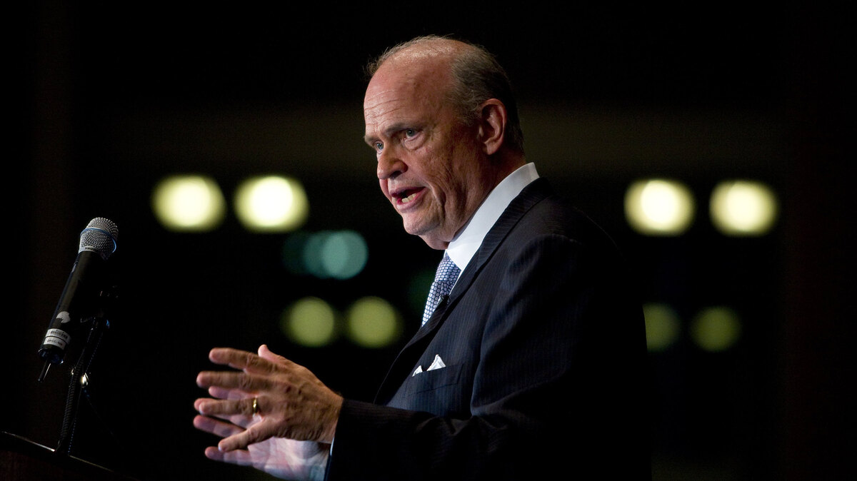 Fred Thompson, Actor and Former Senator, Dies At 73 : The Two-Way : NPR