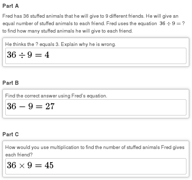 A Peek Inside: What Kids Saw On A Common Core Test : NPR Ed : NPR