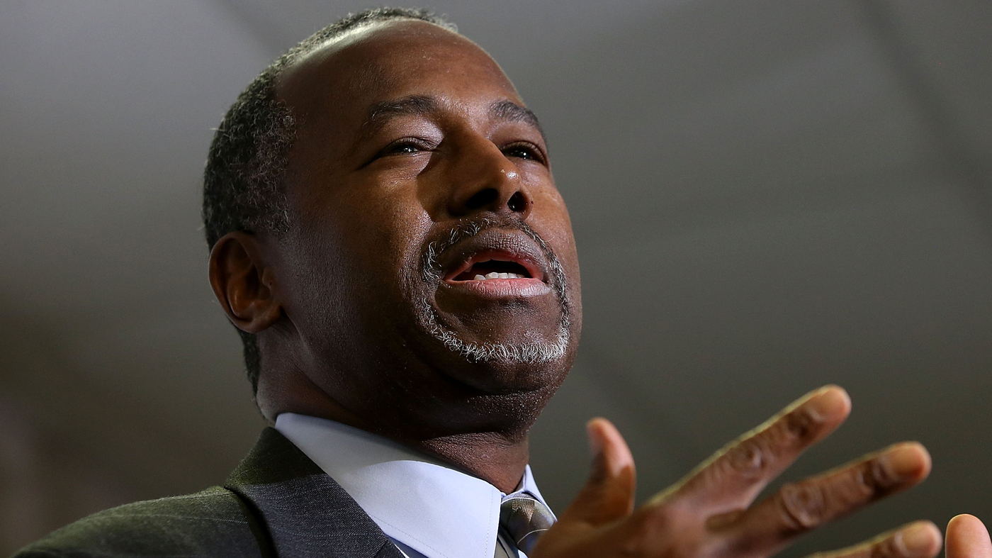 Ben Carson Pushes Back On Questions About His West Point Story : NPR