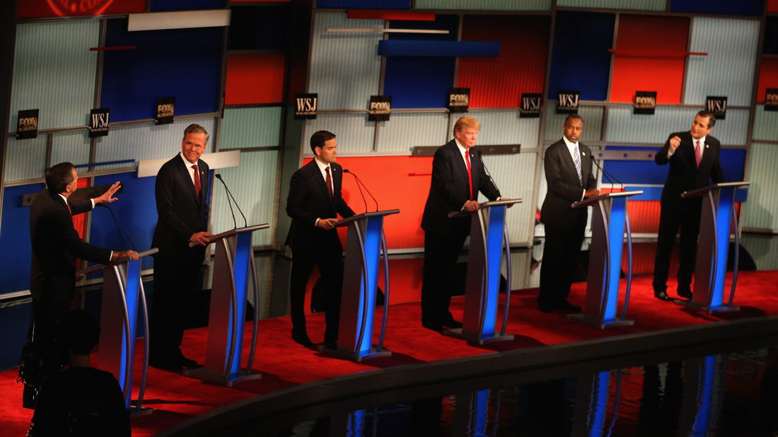 Economy Takes Center Stage In Fourth GOP Debate : NPR