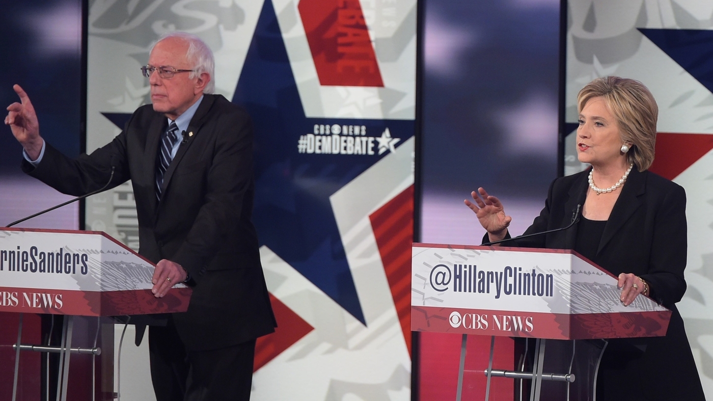 The Democratic Debate Clock: Which Issues Got The Most Time : NPR