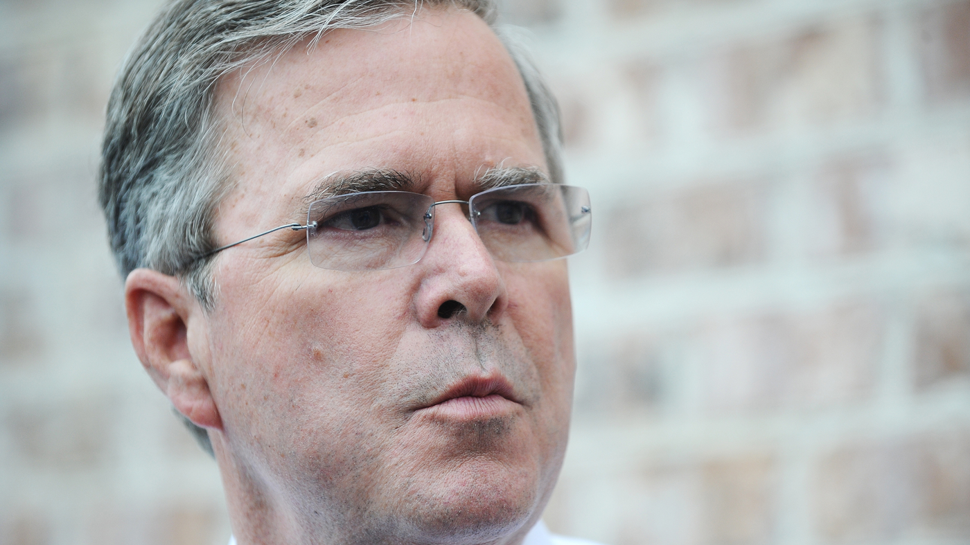 Jeb Bush Proves Money Isn't Everything In Politics : NPR