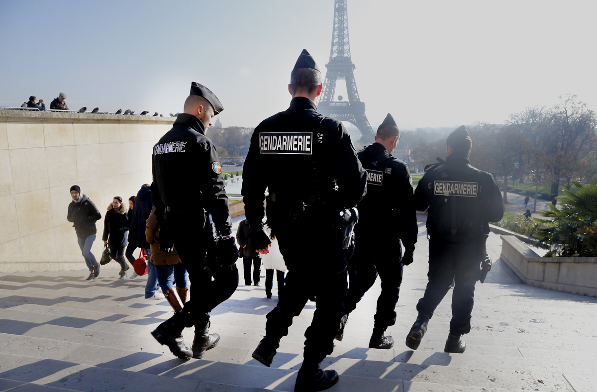 The Scene In Paris: Fewer Tourists, More Armed Guards : Parallels : NPR