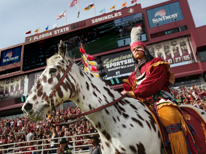 Osceola At The 50-Yard Line : Code Switch : NPR