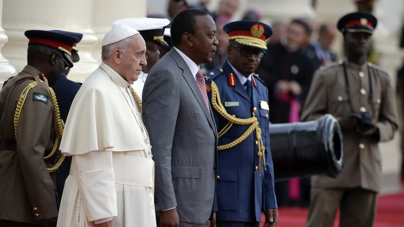 Pope Arrives In Nairobi On His First-Ever Trip to Africa : The Two-Way ...