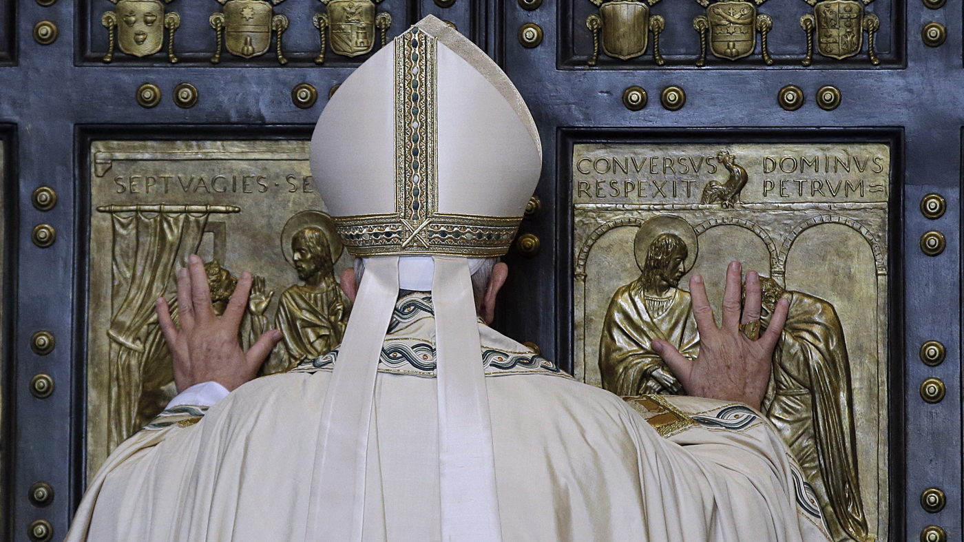 Pope Francis Kicks Off Yearlong Jubilee Of Mercy : The Two-Way : NPR