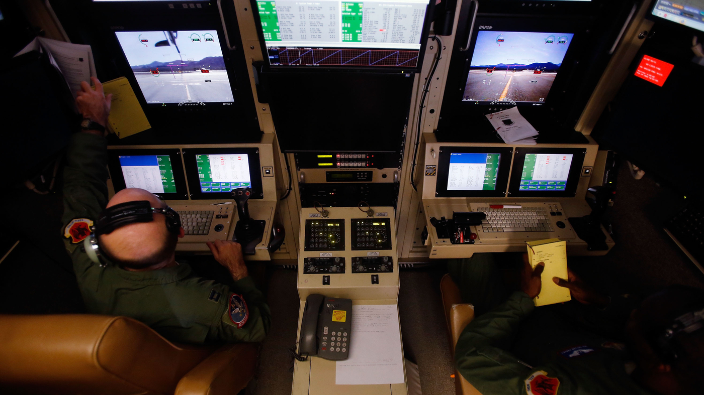 Air Force Unveils Plan To Improve Conditions For Drone Operators : NPR
