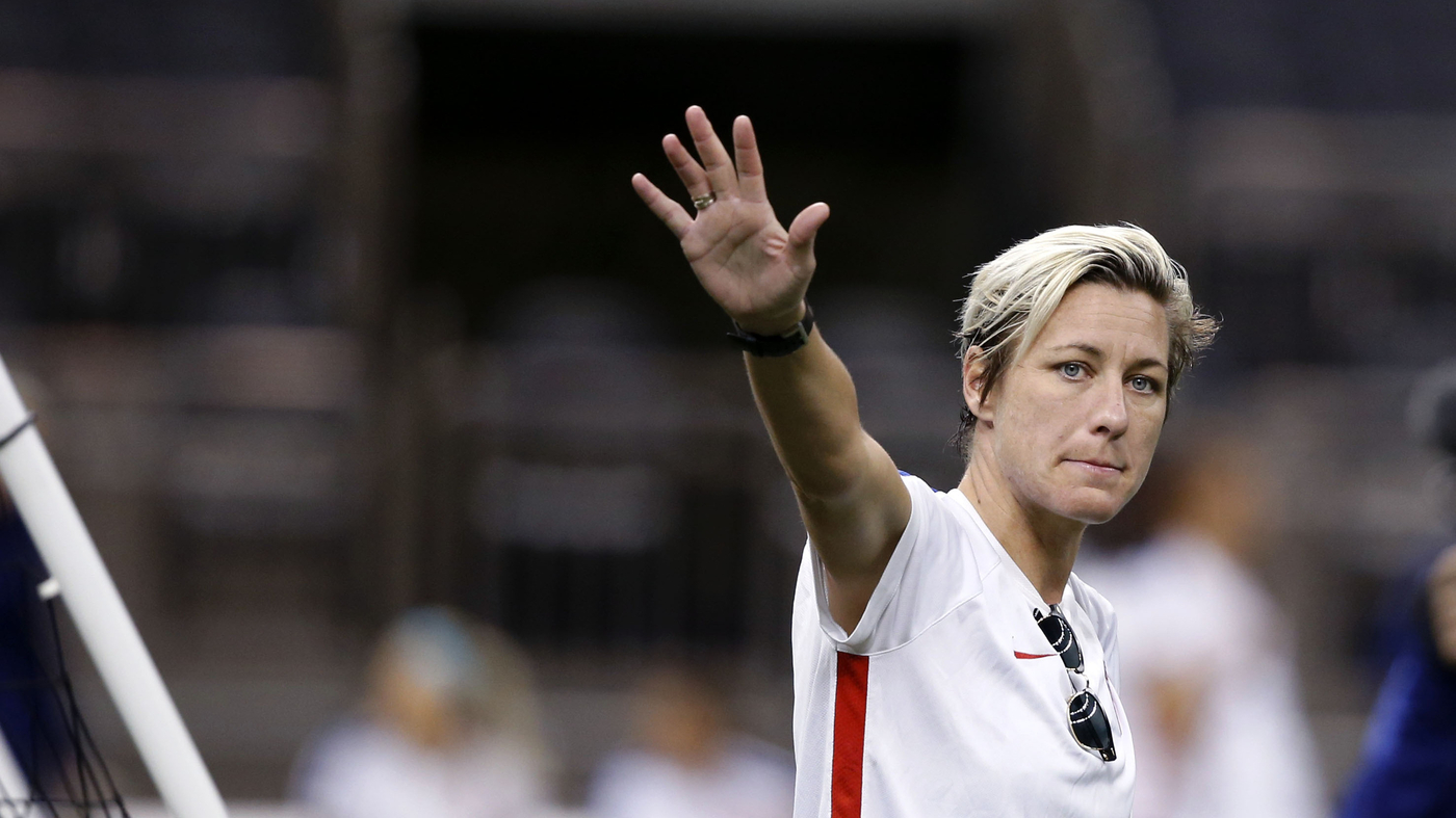 Soccer Star Abby Wambach Prepares For Her Final Game : The Two-Way : NPR