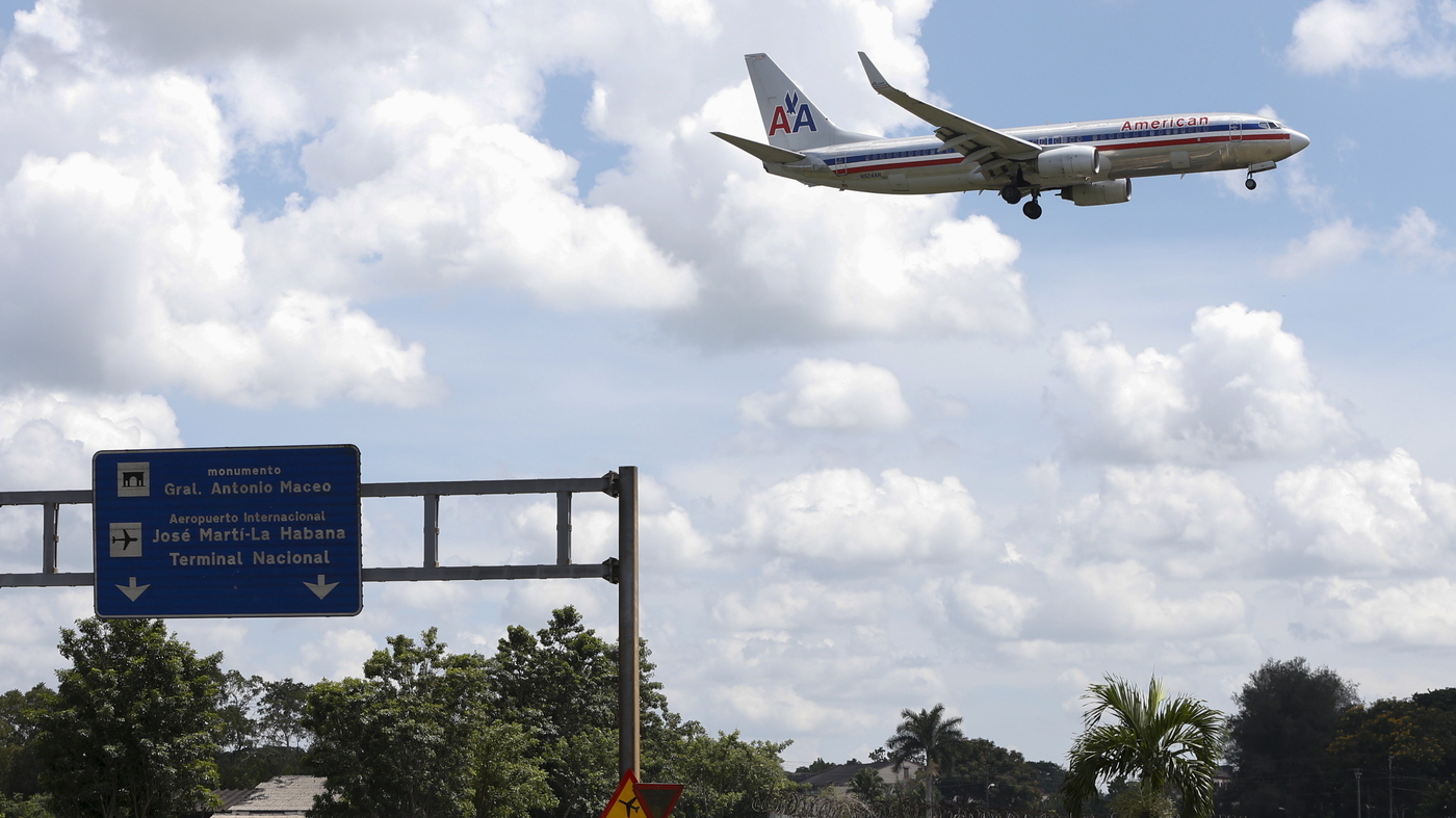 Commercial Flights To Resume From U.S. To Cuba : The Two-Way : NPR