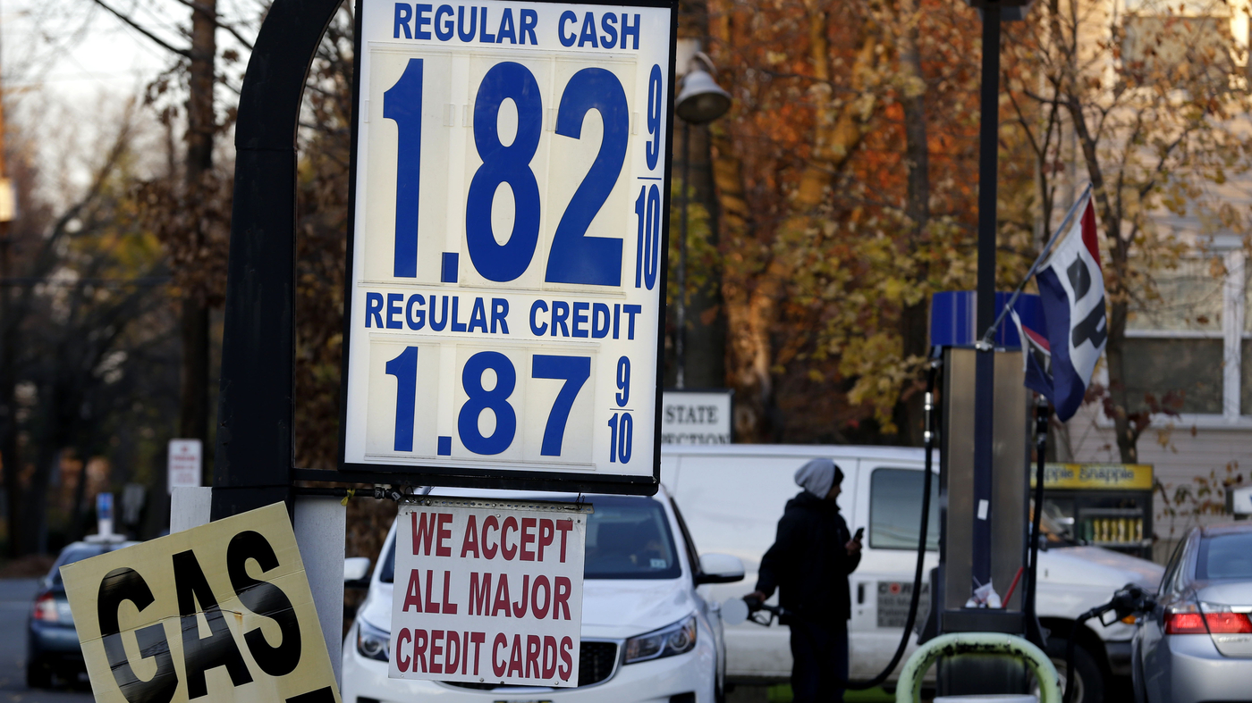 Low Gas Prices Expected To Continue In 2016 : NPR