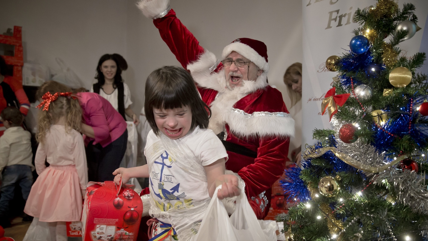 PHOTOS: In Romania, Santa Steps In To Help Fight Stigma Of Down ...