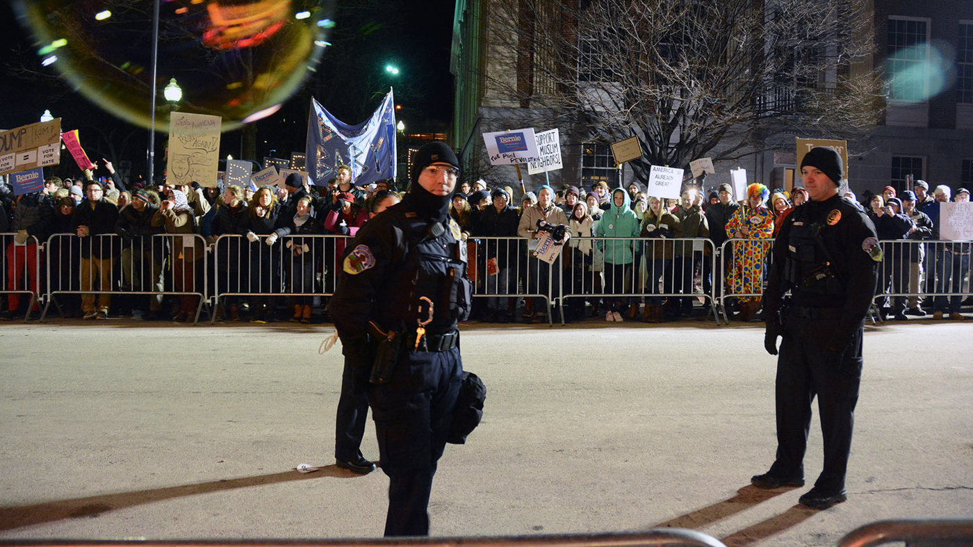 Trump In Vermont: 'I Would Love To Run Against Bernie' : NPR