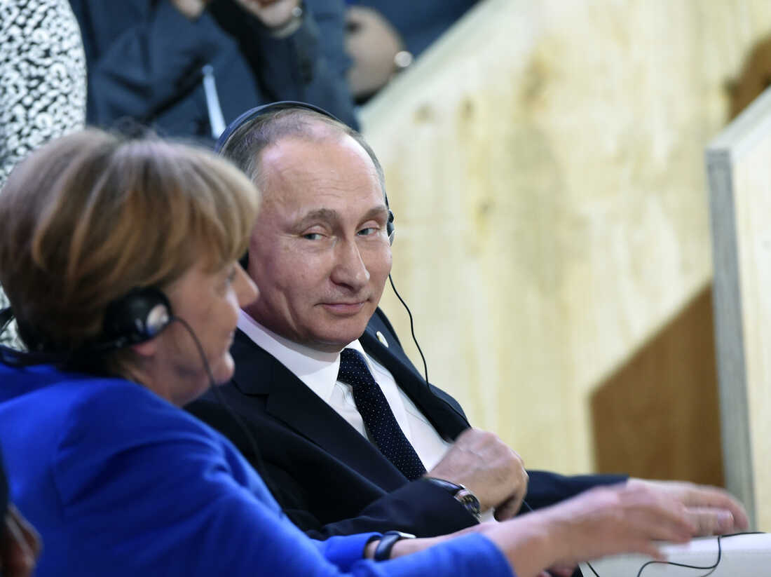 In Interview, A Confrontational Putin Takes On NATO : Parallels : NPR