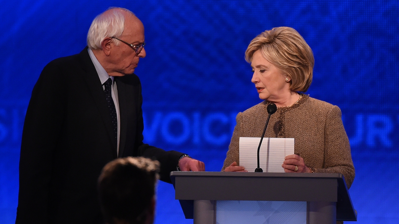 3 Questions Ahead Of Tonight's Democratic Debate : NPR