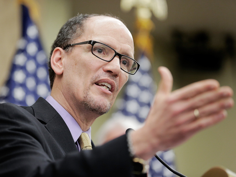 Not My Job: We Quiz The U.S. Secretary Of Labor On Going Into Labor : NPR