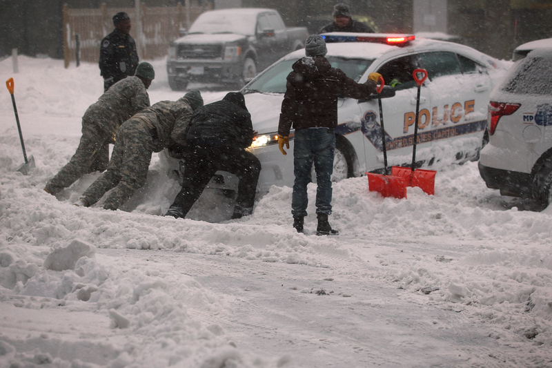 Much Of East Coast Paralyzed As Massive Winter Storm Continues : The ...