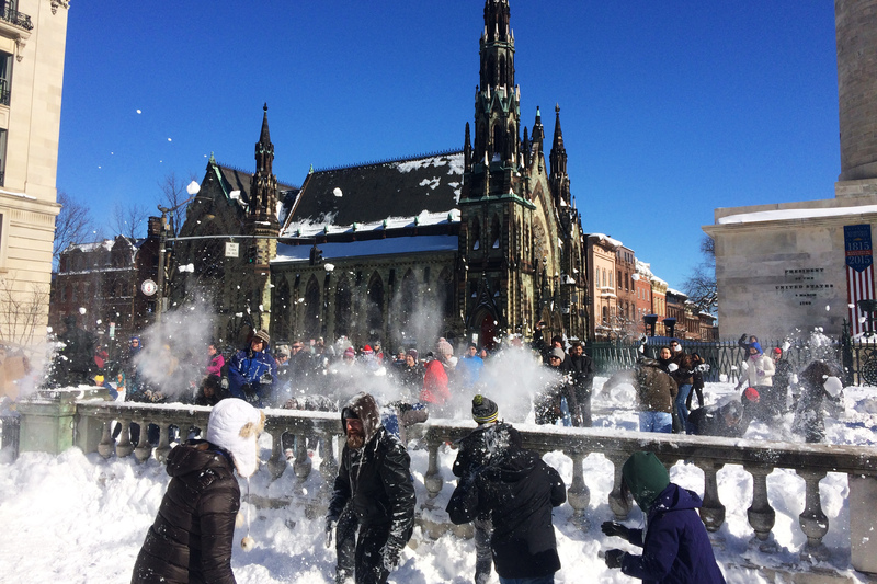 After Massive Snowstorm, East Coast Digs Out — And Lives It Up : The ...