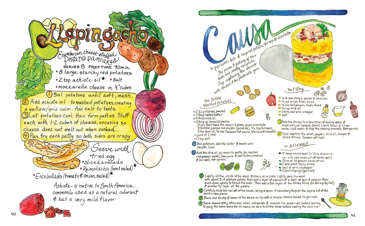 'Mi Comida Latina': A Hand-Drawn Guide To Latin Cuisines : The Salt : NPR