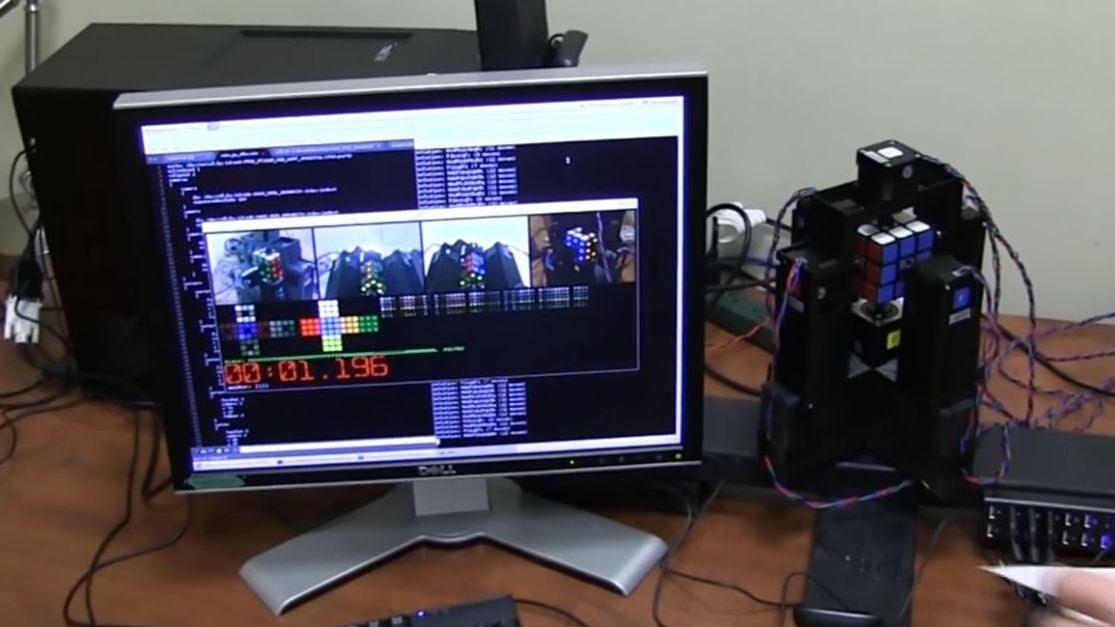 Don't Blink: Robot Solves Rubik's Cube In Just Over 1 Second : The Two ...