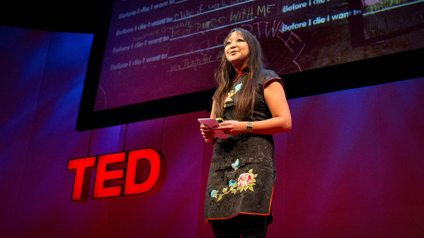 Candy Chang: What Do You Want To Do Before You Die? : NPR