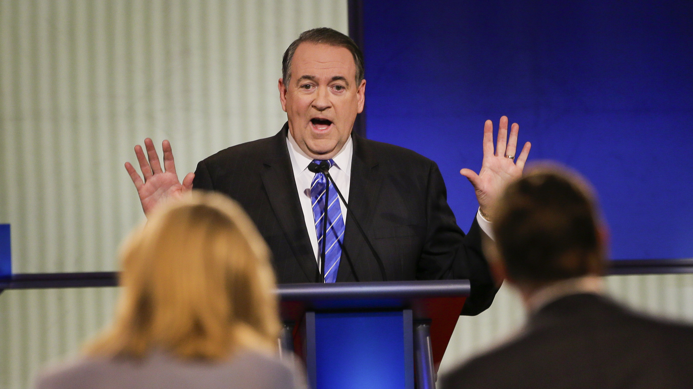 Mike Huckabee Ends His White House Campaign : NPR