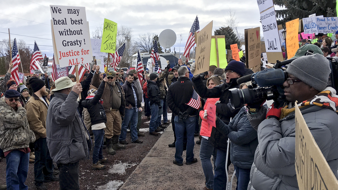 To Protesters Flocking To Oregon Town, Locals Say 'Go Home' : NPR