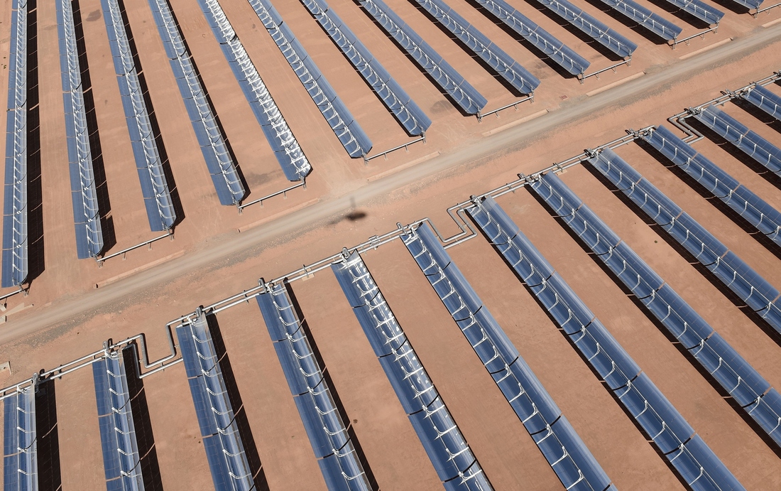 Morocco Unveils A Massive Solar Power Plant In The Sahara : The Two-Way ...