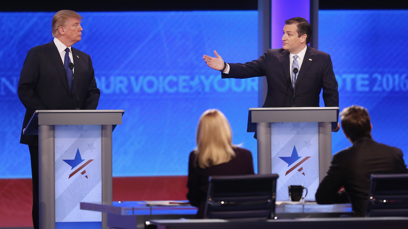On The Clock: Rubio Gets The Most Talking Time In Tonight's Debate : NPR