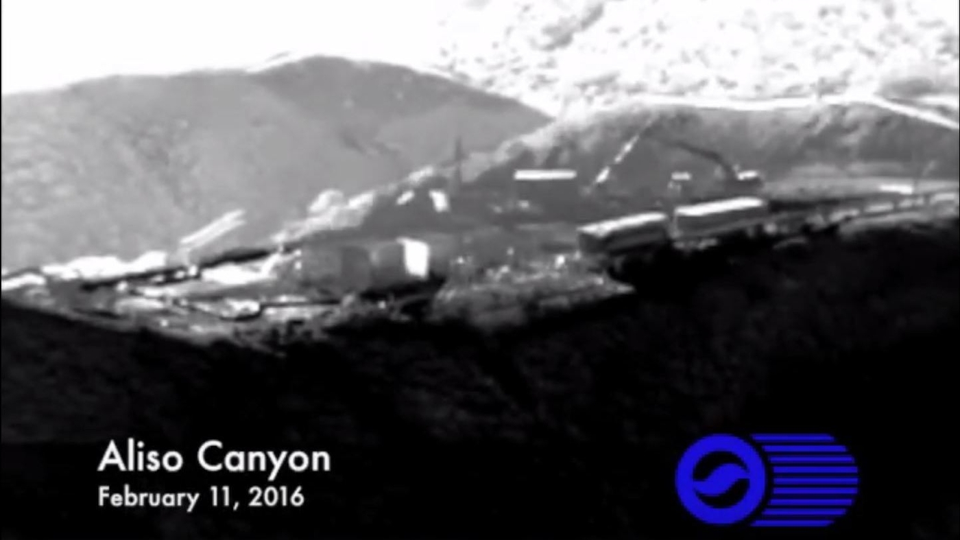 WATCH: Massive Gas Leak At Porter Ranch Slows To A Stop : The Two-Way : NPR