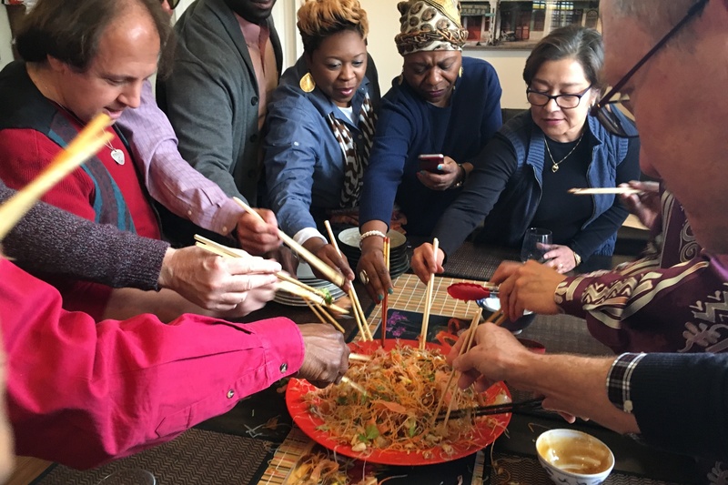 Yusheng: A Dish To Toss In The air To Celebrate The Chinese New Year : NPR