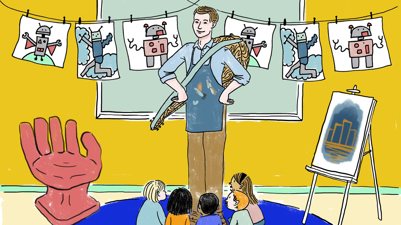 A Great Teacher, Illustrated : NPR
