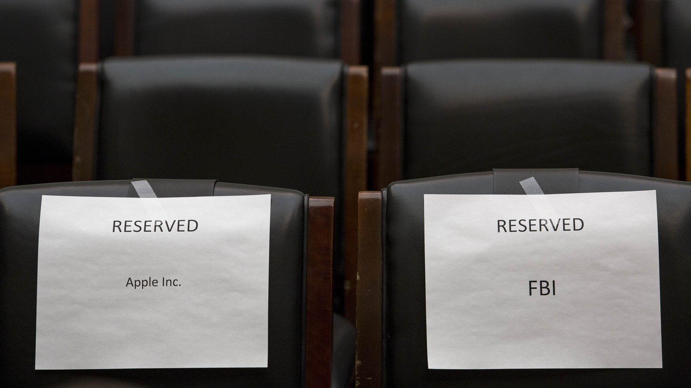 Apple Vs. The Government, In Their Own Words : The Two-Way : NPR