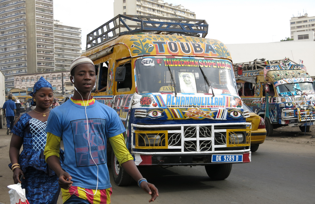The End Is Nigh For Senegal's Vibrantly Painted Minibuses Known As ...