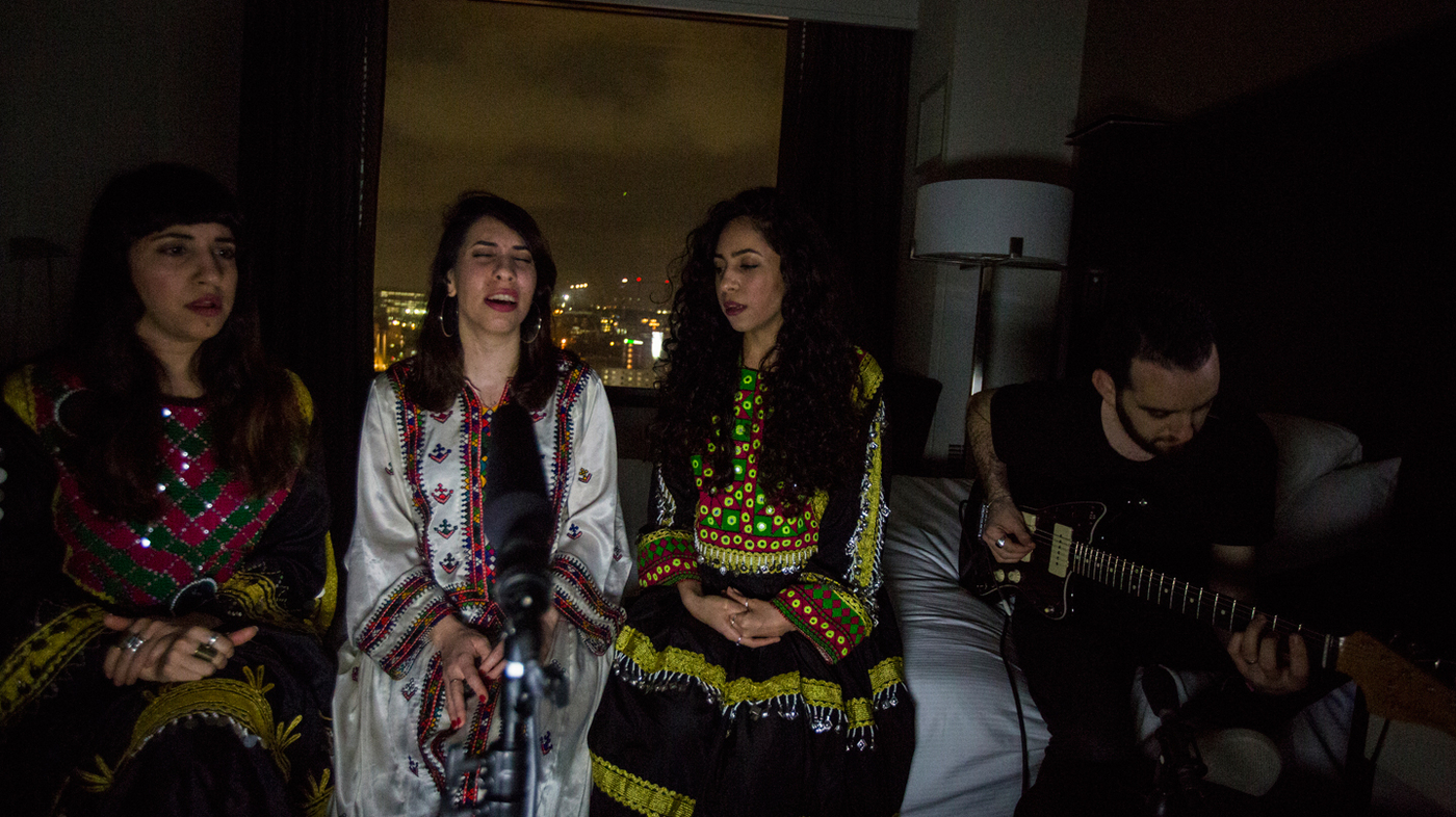 Watch The Three Israeli Sisters In A-WA Sing A SXSW Lullaby : NPR