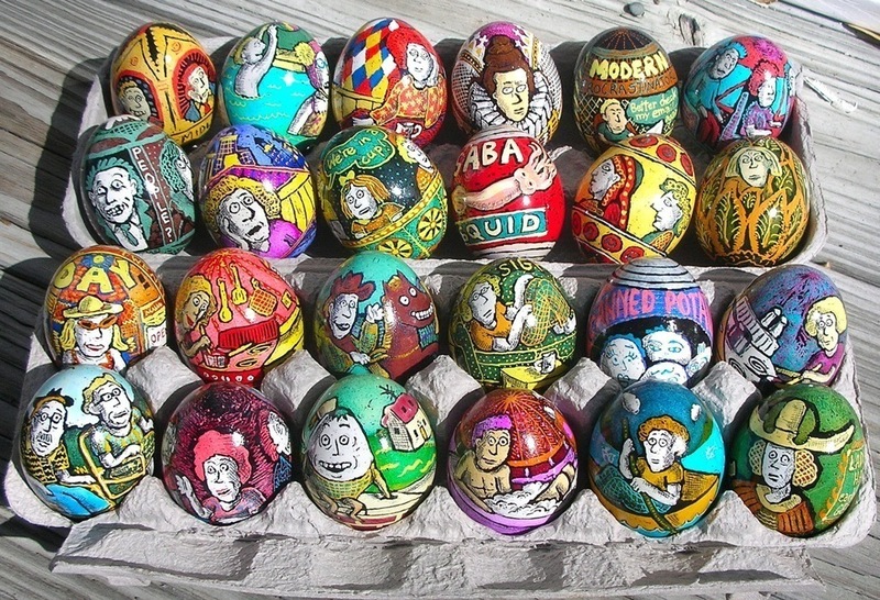 Easter Eggs Become Art To Celebrate Life's Rebirth : The Salt : NPR