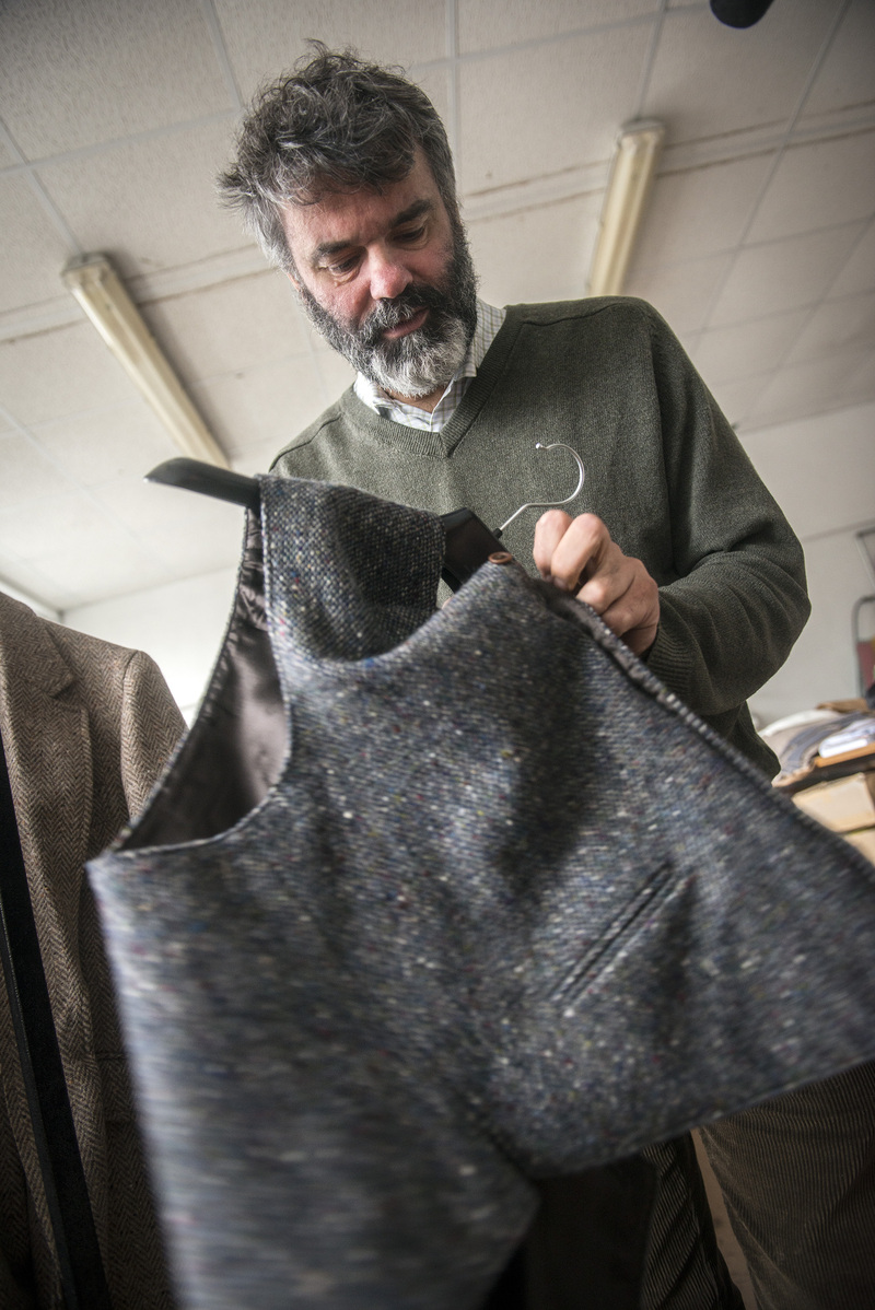 Irish Tweed: Hand-Looming With A Modern Twist : NPR
