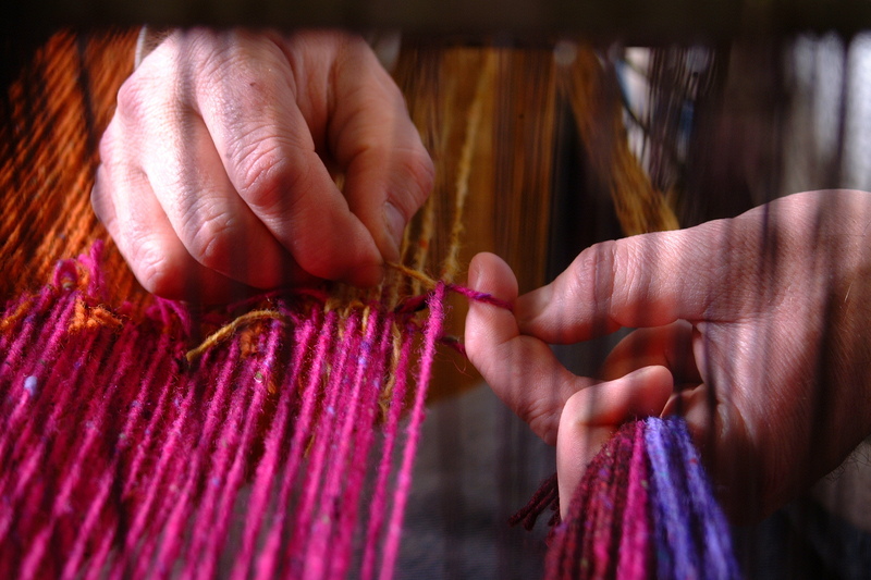Irish Tweed: Hand-Looming With A Modern Twist : NPR