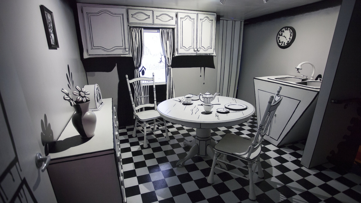 George R.R. Martin Helps Santa Fe's Meow Wolf Paint The City Strange : NPR