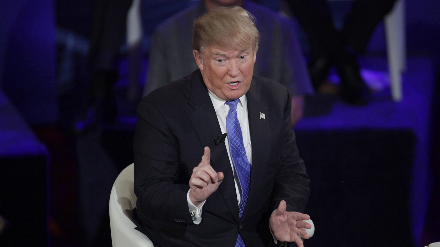 Why Donald Trump Reversed His Pledge To Support The GOP Nominee : NPR