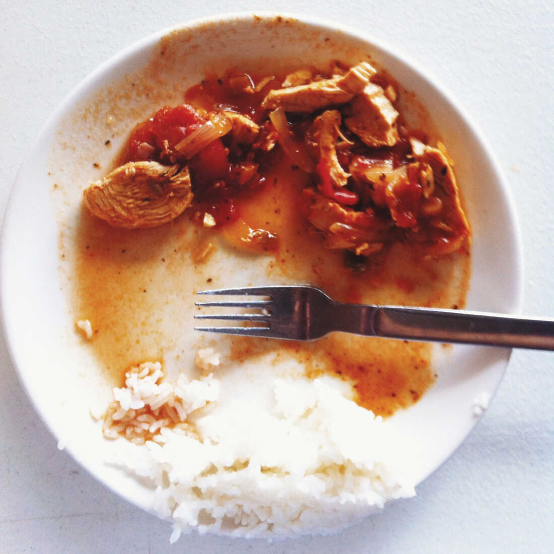 Intentionally Awful Photos Of 'Dimly Lit Meals For One' : The Salt : NPR