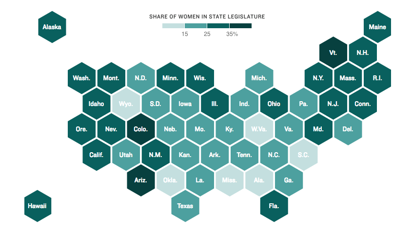 See Where Women Have The Most And Least Political Representation In The ...