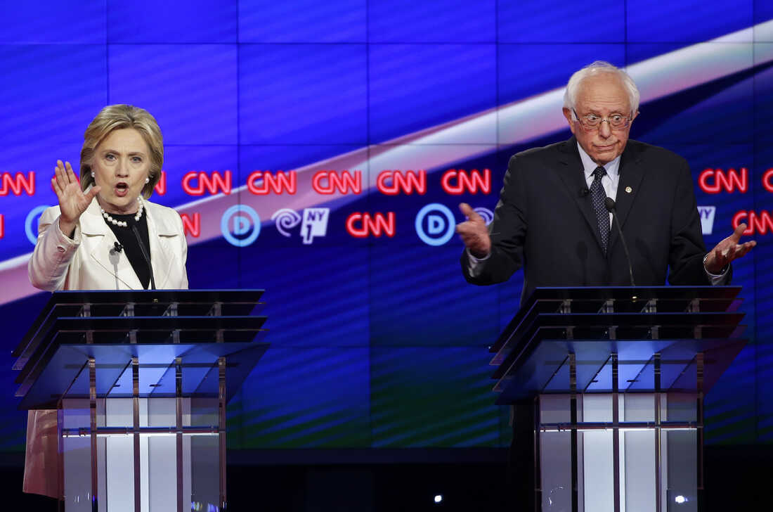 The 9th Democratic Debate, With Hillary Clinton And Bernie Sanders, In ...