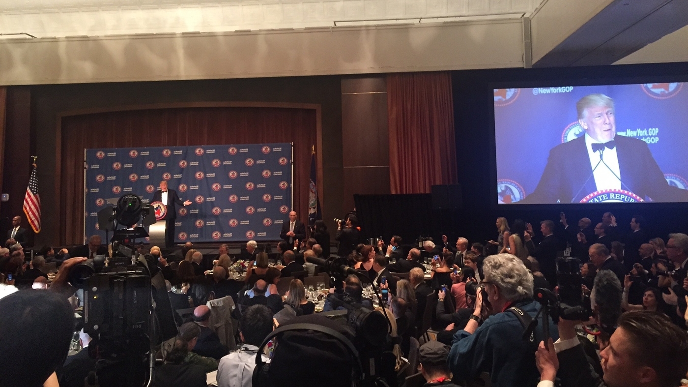 'New York Values'? Fuhgeddaboudit. GOP Candidates Show Their Love : NPR