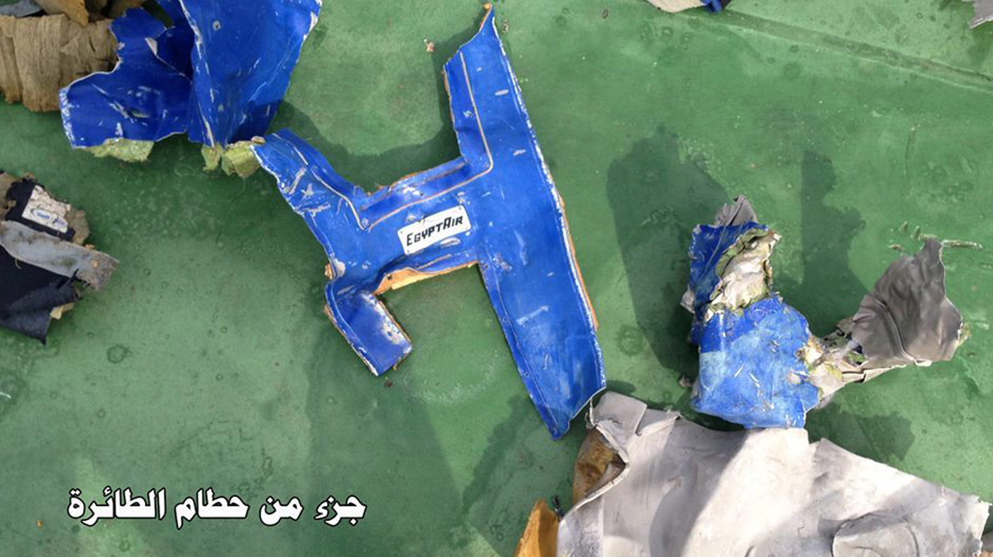 PHOTOS: Egyptian Military Releases First Images Of EgyptAir Plane ...