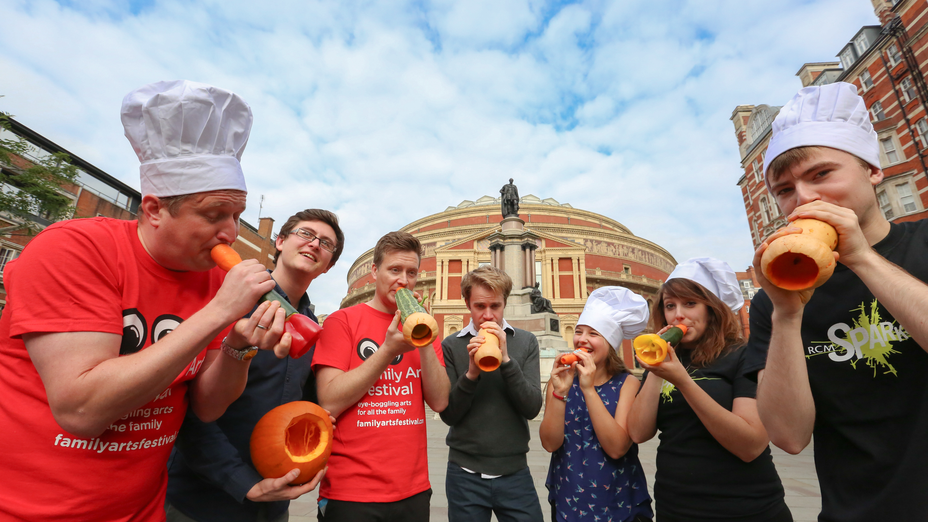 Vegetable Orchestra Musicians Literally Play With Their Food : The Salt ...