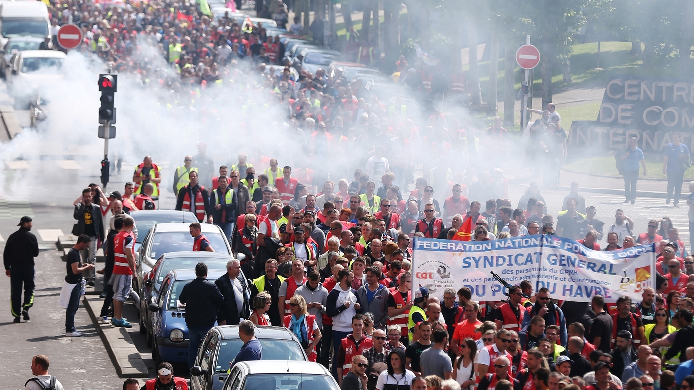Protests Escalate In France As Labor Groups Face Off With Government ...